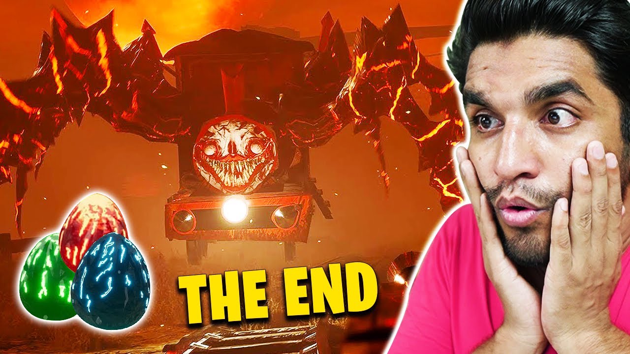 THE END OF HORROR TRAIN (Boss Fight) - Choo Choo Charles #3 - YouTube