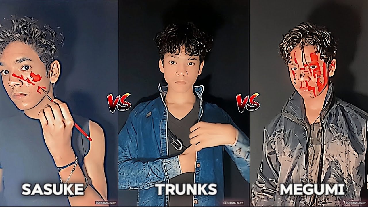 Sasuke Vs Trunks Vs Megumi Live Action | Sasuke Vs Trunks Vs Megumi ...