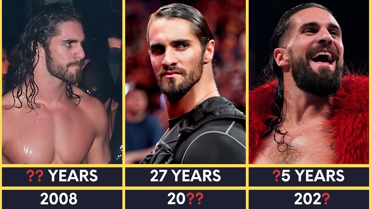 Seth Rollins from 2005 to 2024 Evolution ! - YouTube