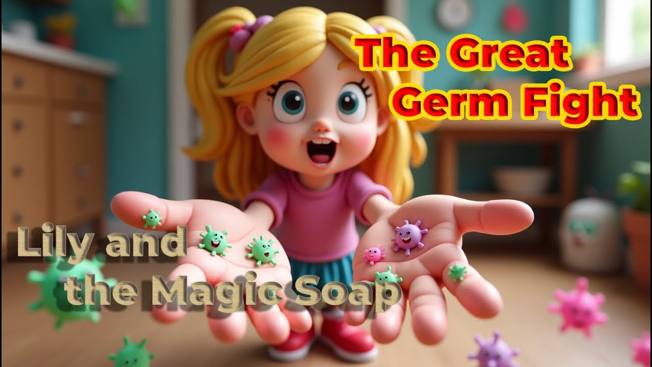 Lily and the Magic Soap: The Great Germ Fight 🧼 - YouTube
