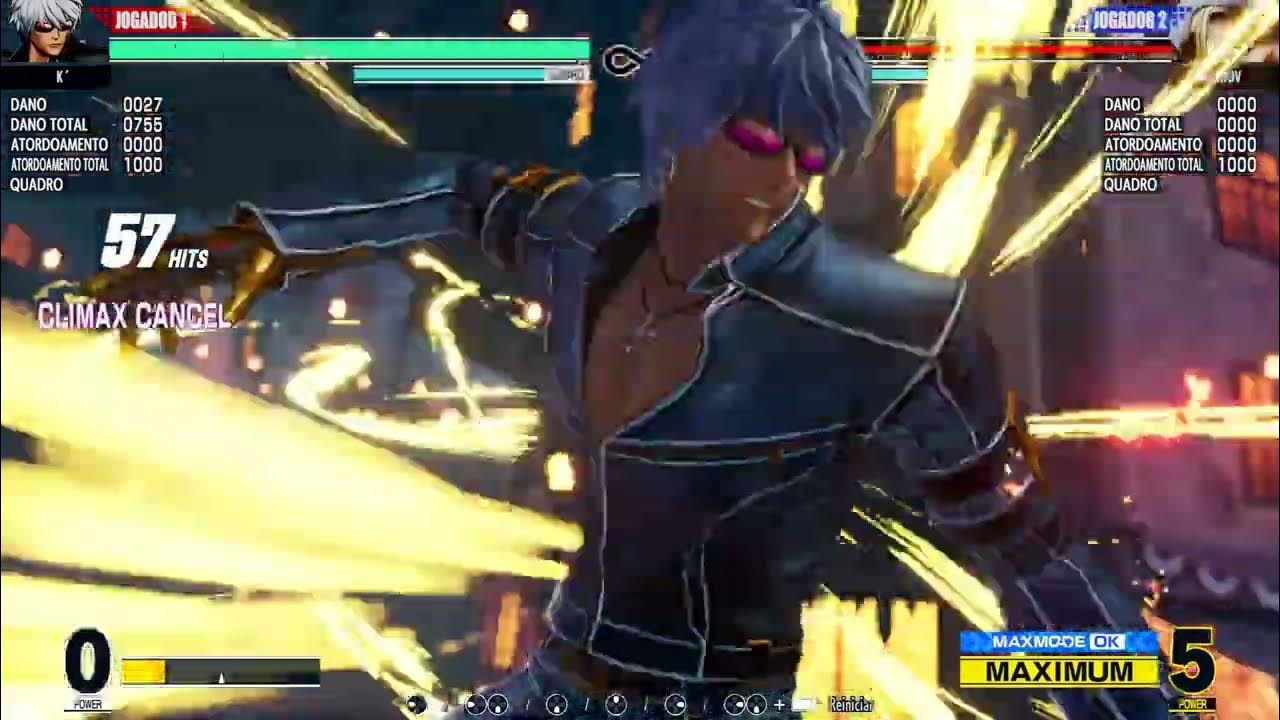 THE KING OF FIGHTERS XV_ K'DASH STUN TOD COMBO 102 HIT - YouTube