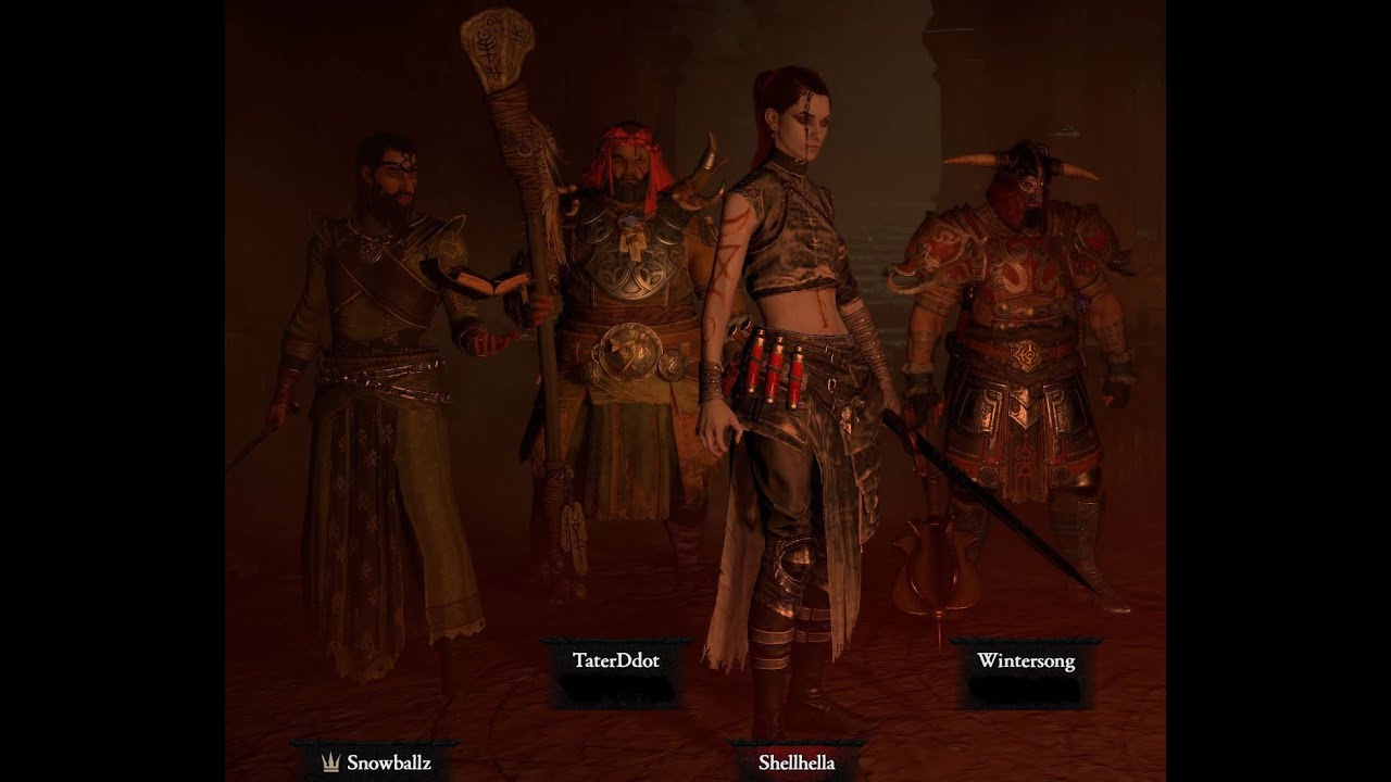 Diablo 4: The Winterborn Family Gameplay - YouTube