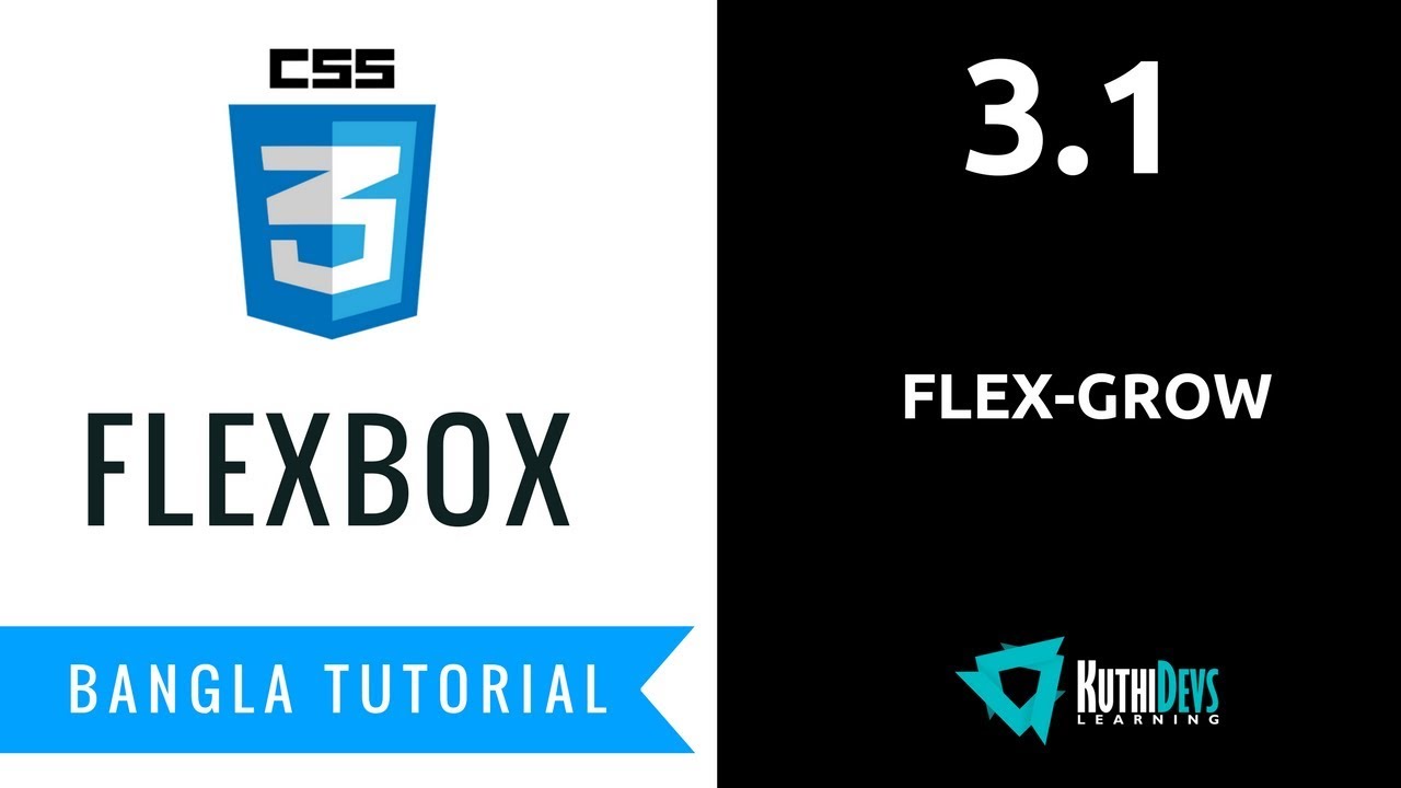 31 Flex Grow Flexbox Bangla Tutorial Youtube