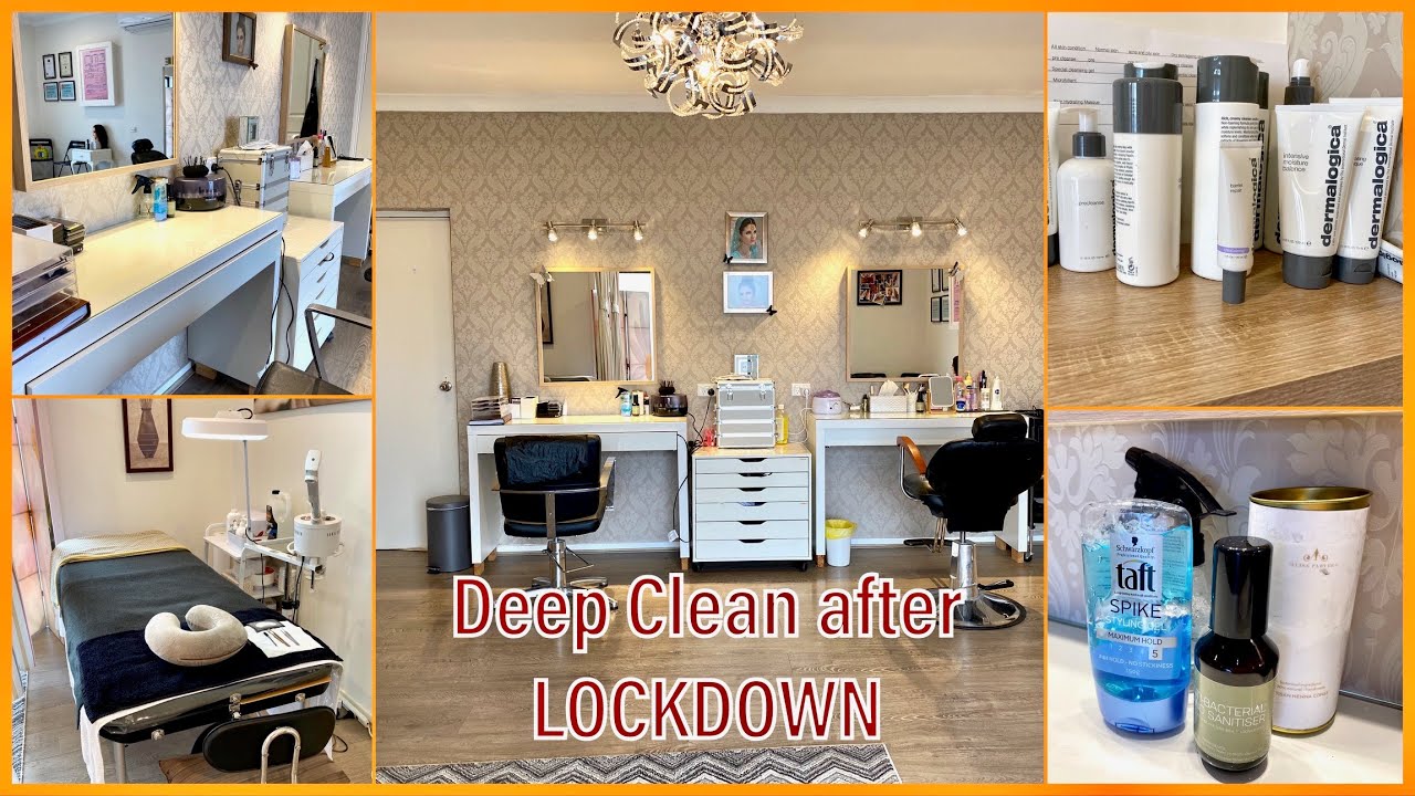 How To Organise Clean And Disinfect Your Salon After Lockdown Youtube