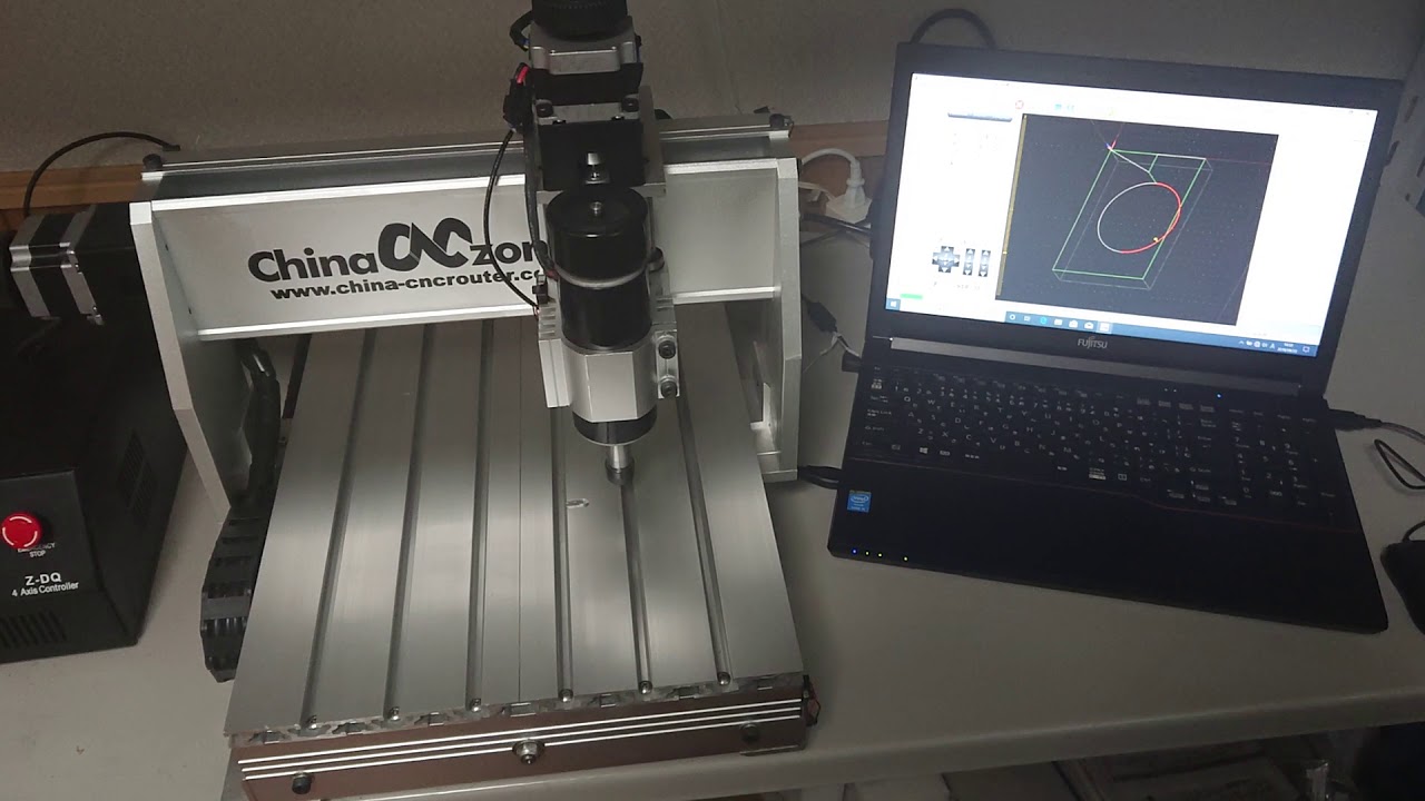 CNC3040慣らし運転 - YouTube