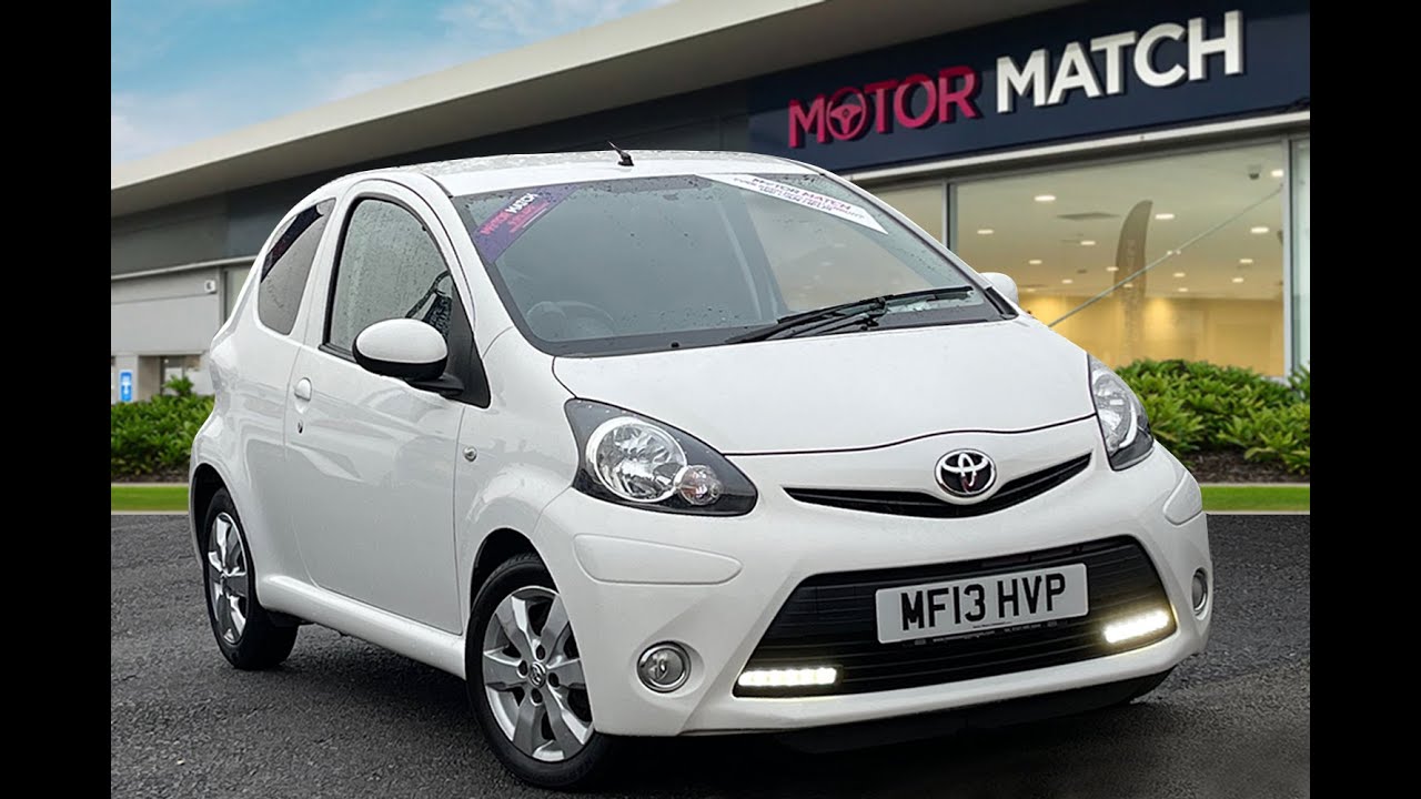 Approved Used Toyota Aygo Fire 3 door | Motor Match Stockport - YouTube