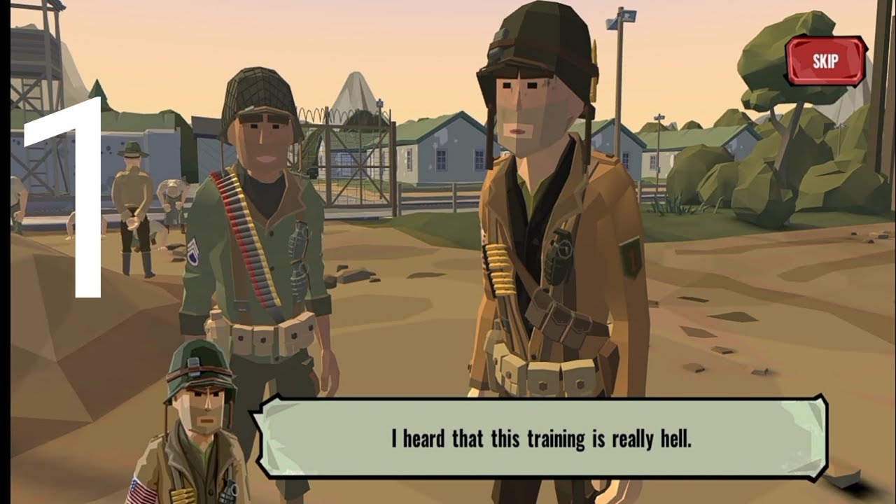 World war Polygon : WW2 Shooter -Gameplay - YouTube