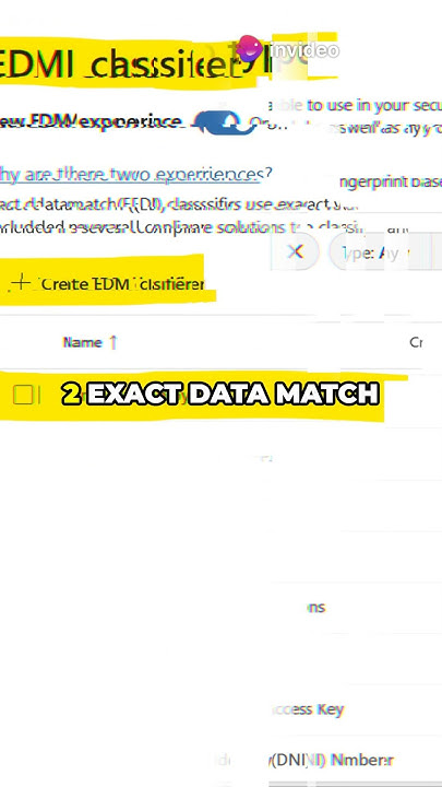 Microsoft Purview - Data Classification - YouTube