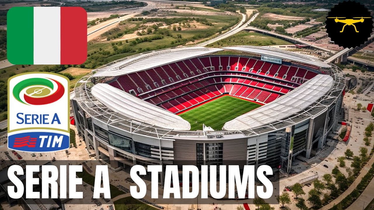 Serie A Stadiums 2022/23 - YouTube