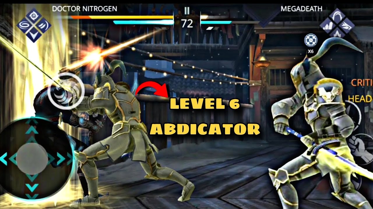 Shadow Fight 3 / Max Level ABDICATOR in Duel Mode / Faction Wars - YouTube