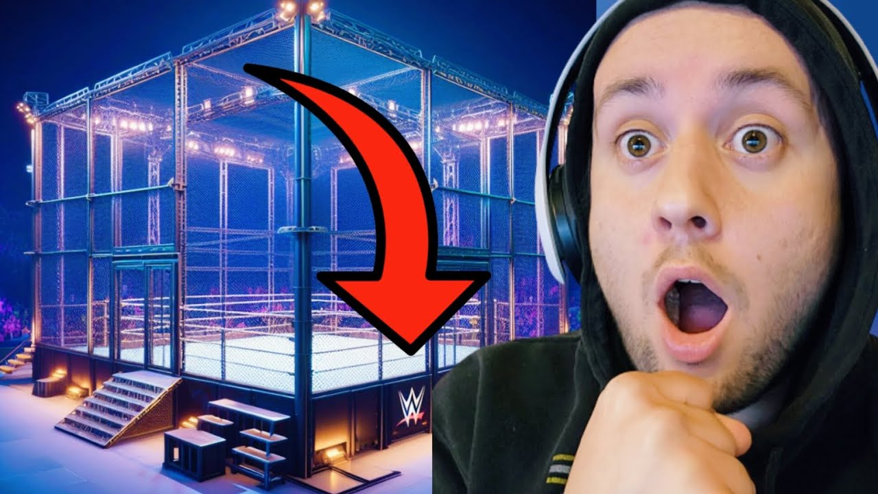 WWE Custom Map in Fortnite! (Cage Match) - YouTube