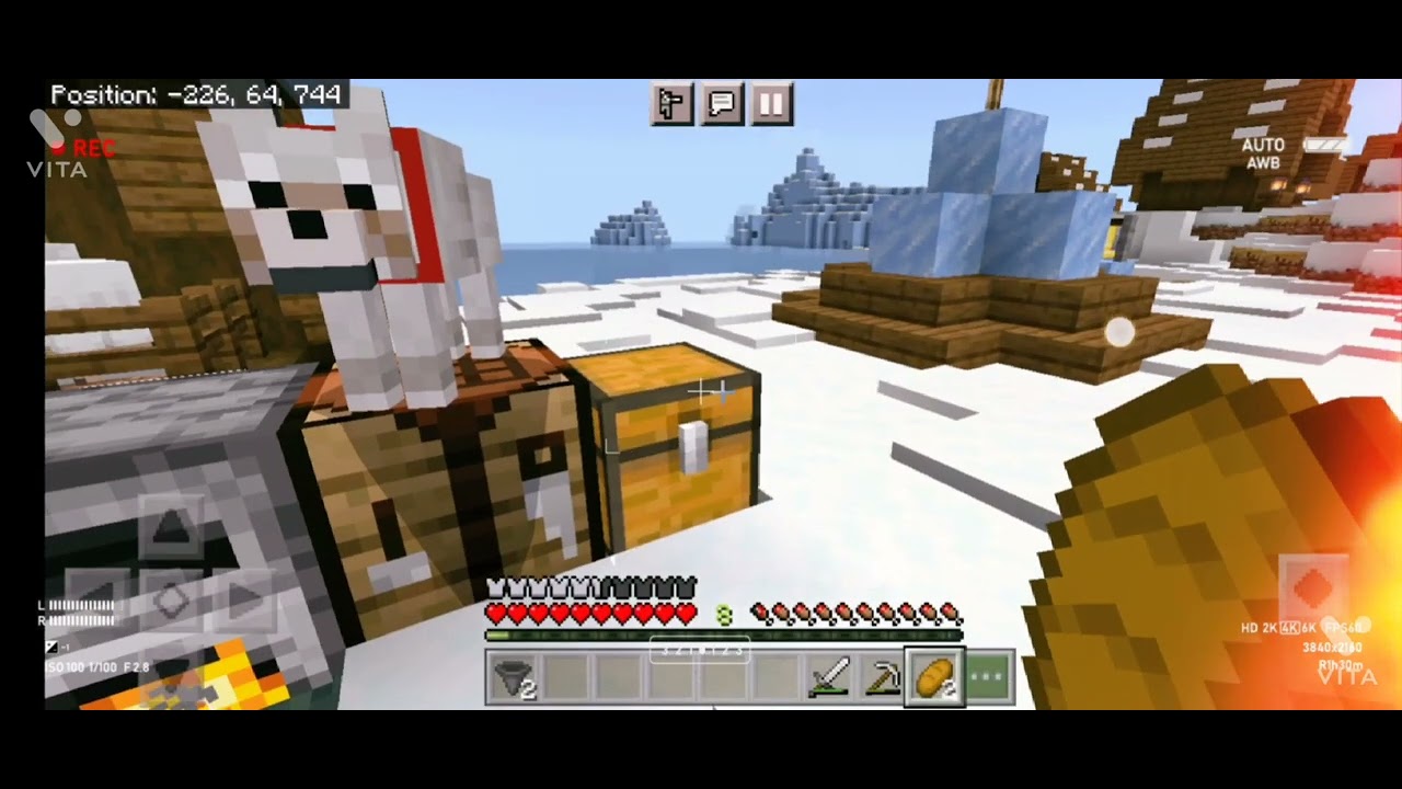 Minecraft pro game play ( part 2 ) - YouTube