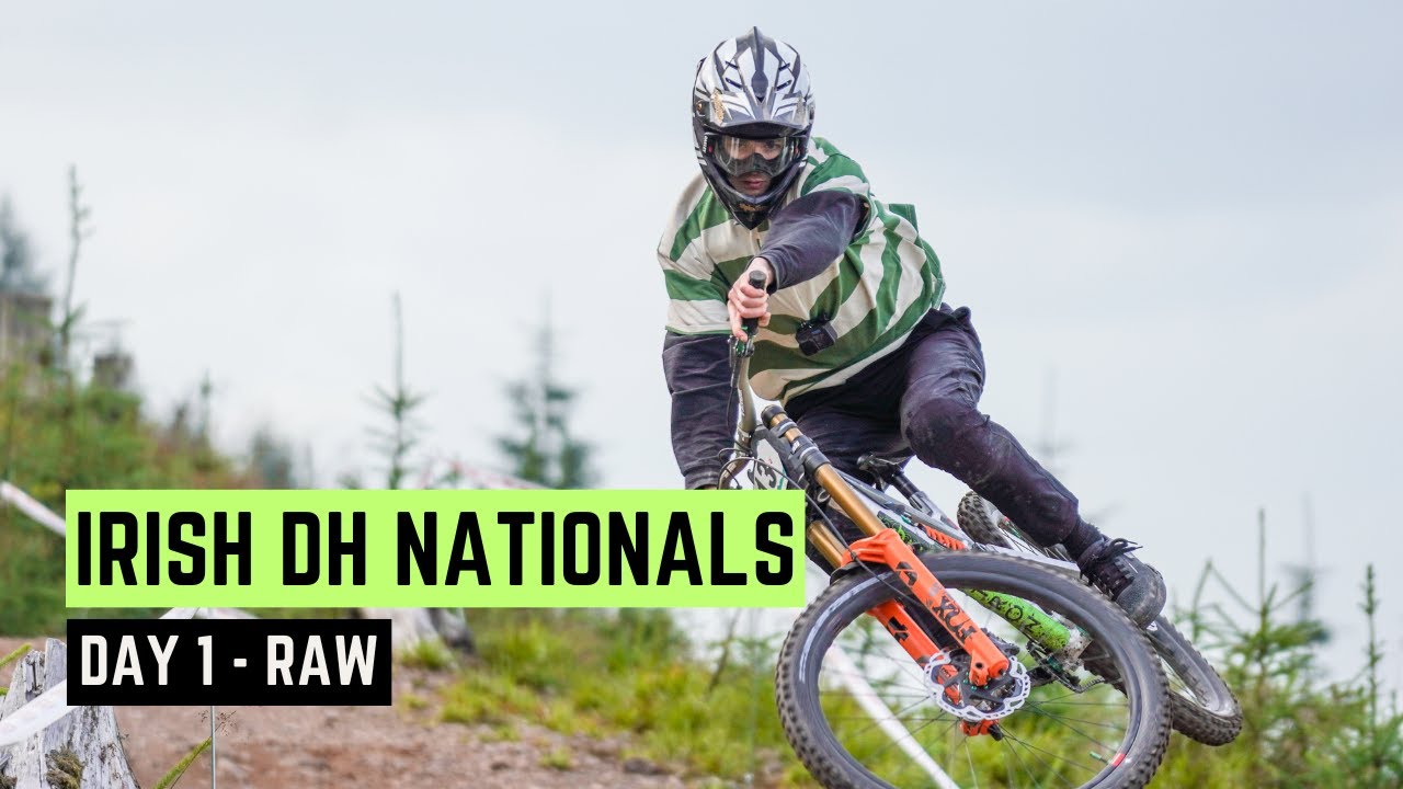 Irish Nationals DH MTB RAW - Day 1 in the Ballyhoura Mountains - YouTube