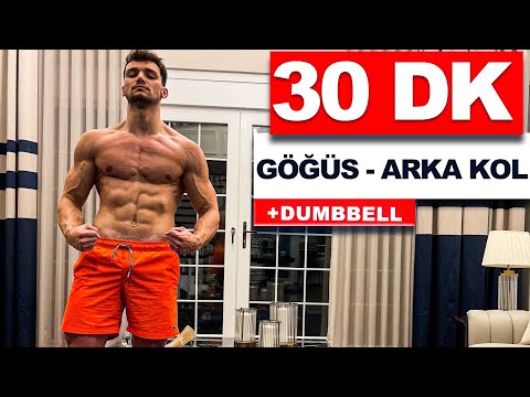 30 DK Efsane Göğüs & Arka Kol Antrenmanı | Maksimum Gelişim - Gün 1 | velikaans