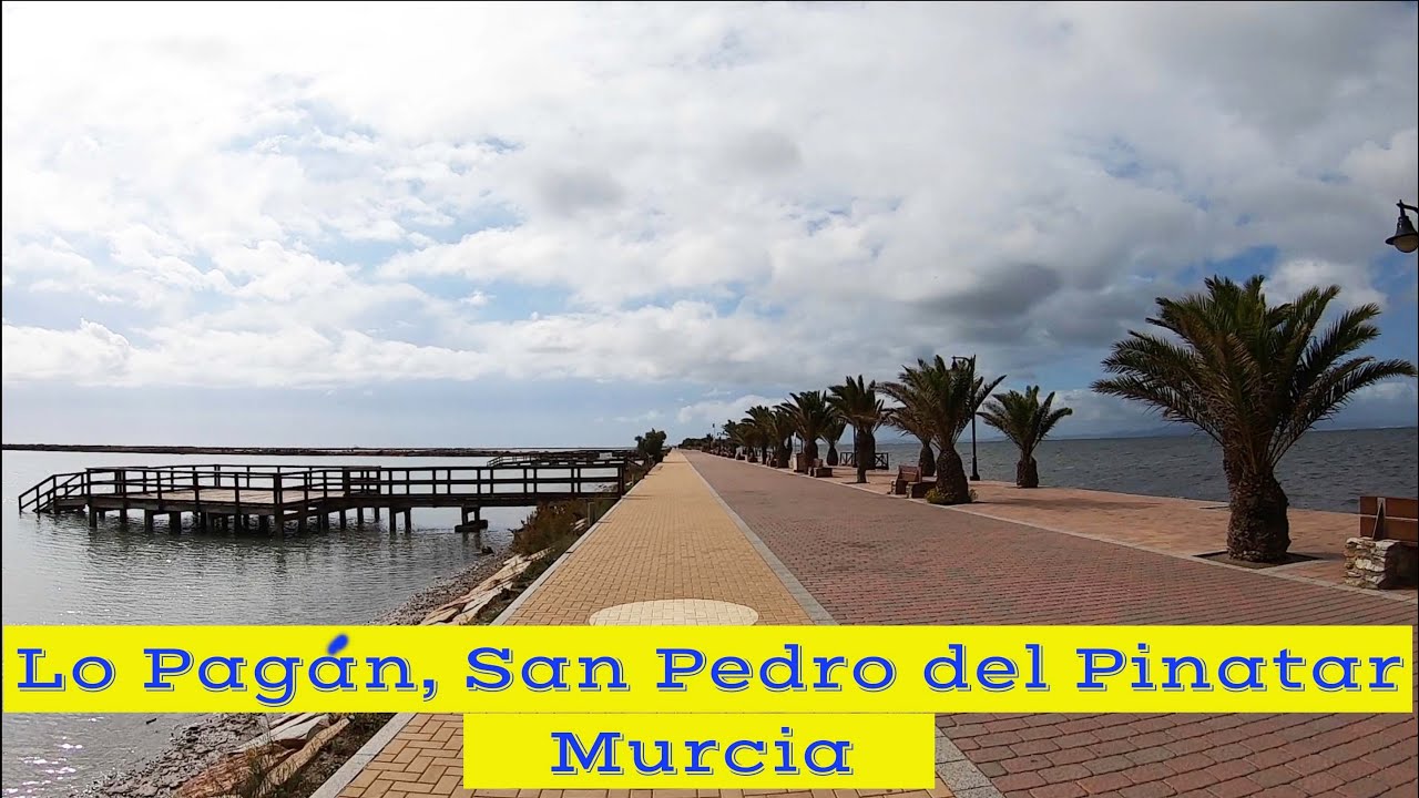 Lo Pagán, San Pedro Del Pinatar, Mar Menor, Murcia, Spain. Walking Tour ...