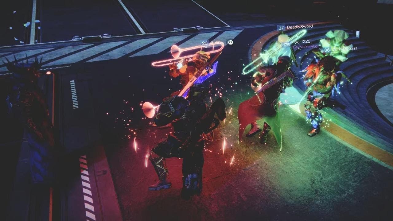 Destiny 2 dancing band - YouTube