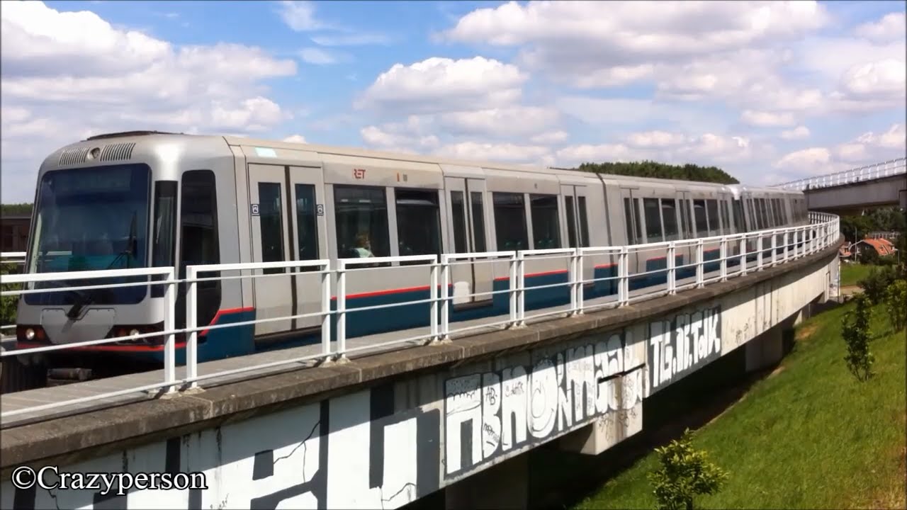 RET Metro Type S Lijn C naar De Akkers & aankomst (combi) Type B naar ...
