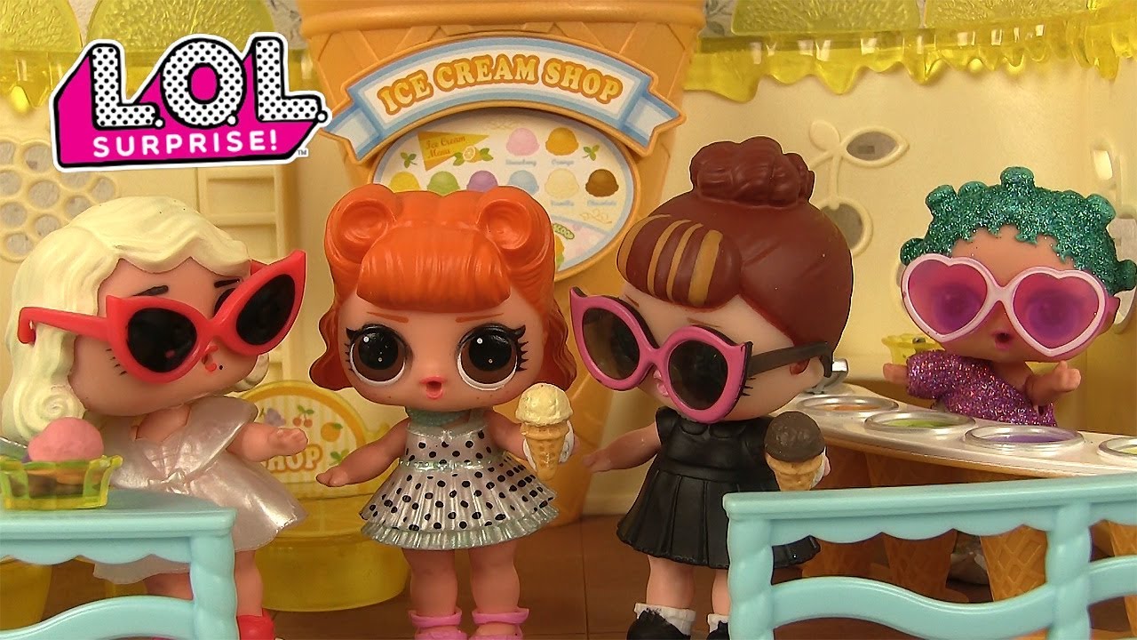Poupées LOL Surprise Histoire Boutique de Glaces Sylvanian Ice Cream ...