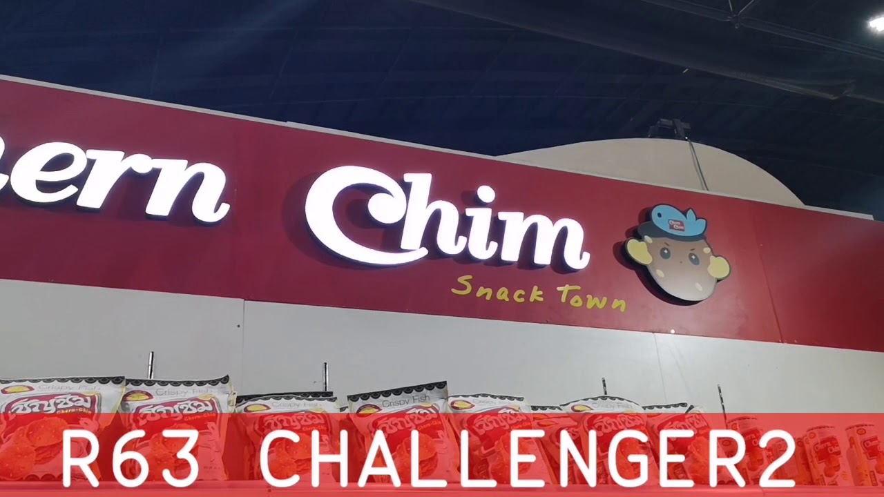 Thaifex2019 Chern Chim snack town - YouTube