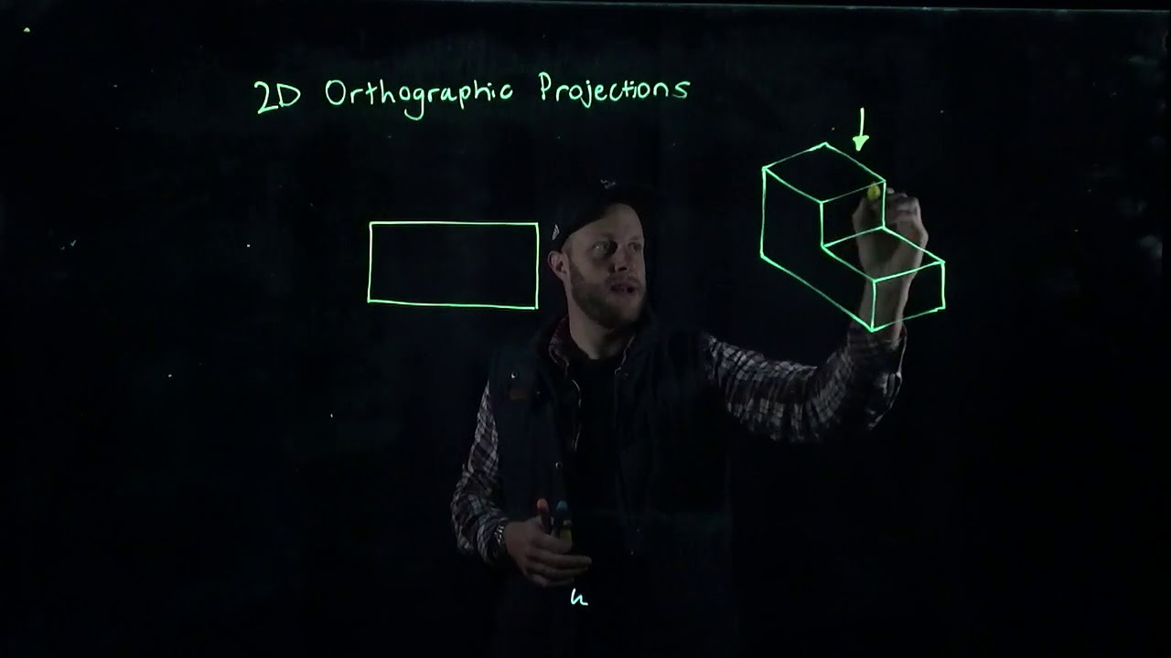 Technical Drawings: 2D Orthographic Projections - YouTube
