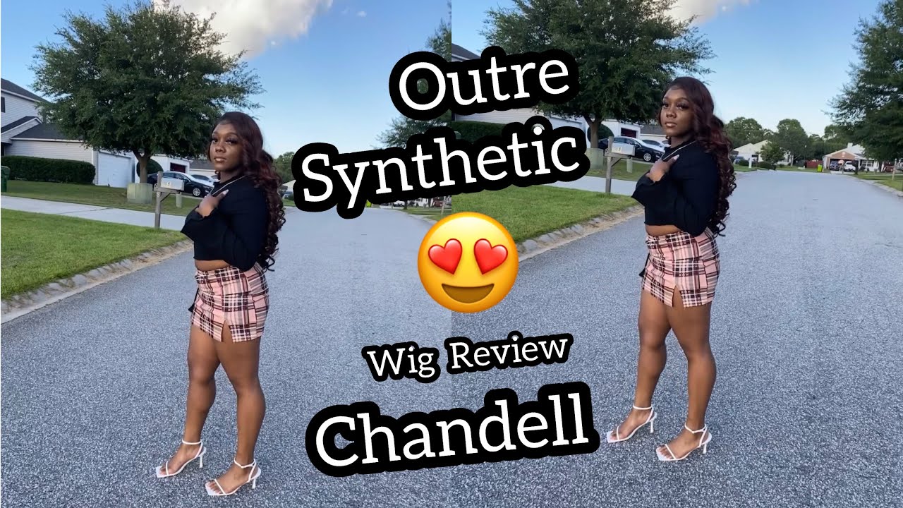 Outre Synthetic wig review CHANDELL + INSTALL - YouTube