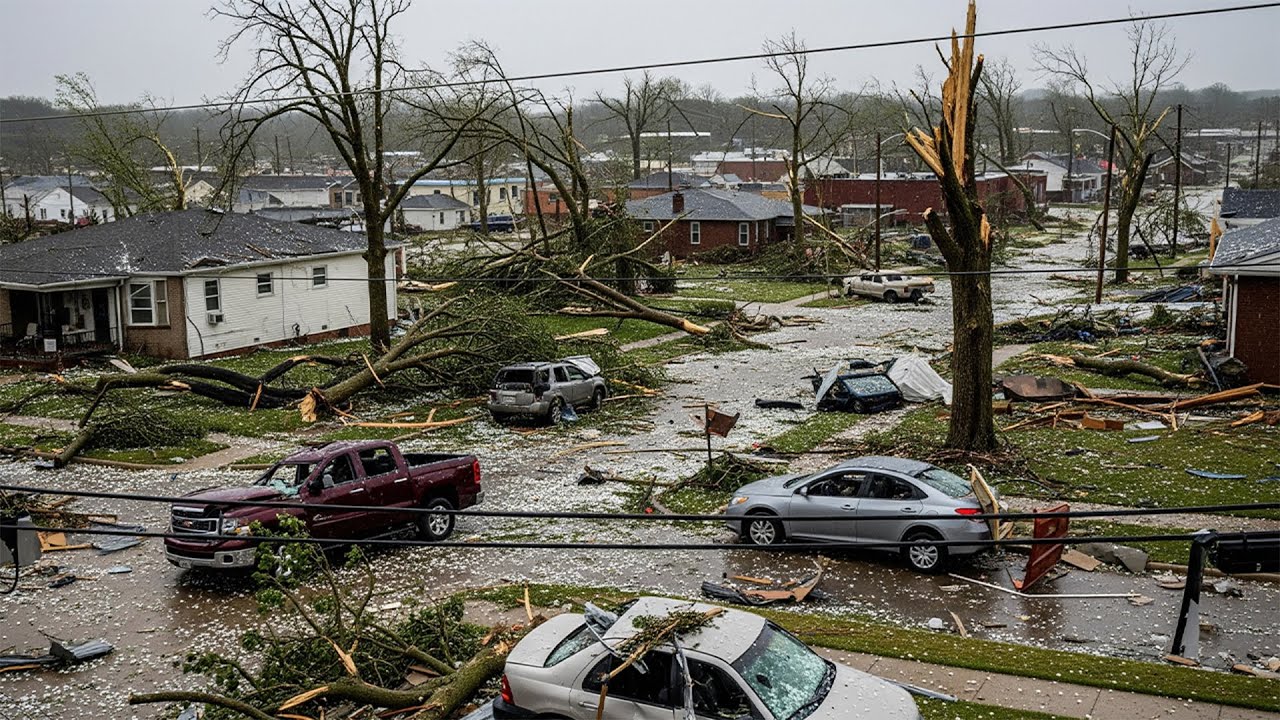 Springfield, MO Slammed by Massive Storm! Powerful Winds, Hail ...