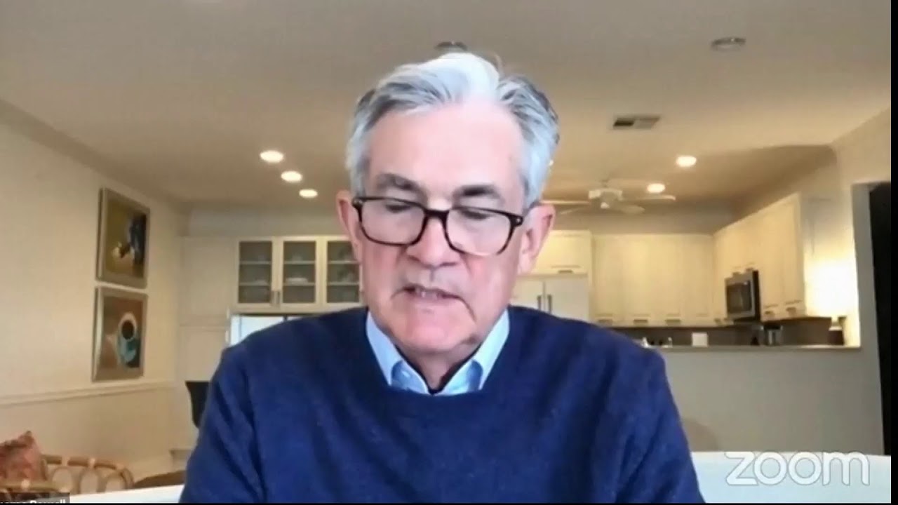 LIVE: Federal Reserve Chair Jerome Powell participates in a virtual ...