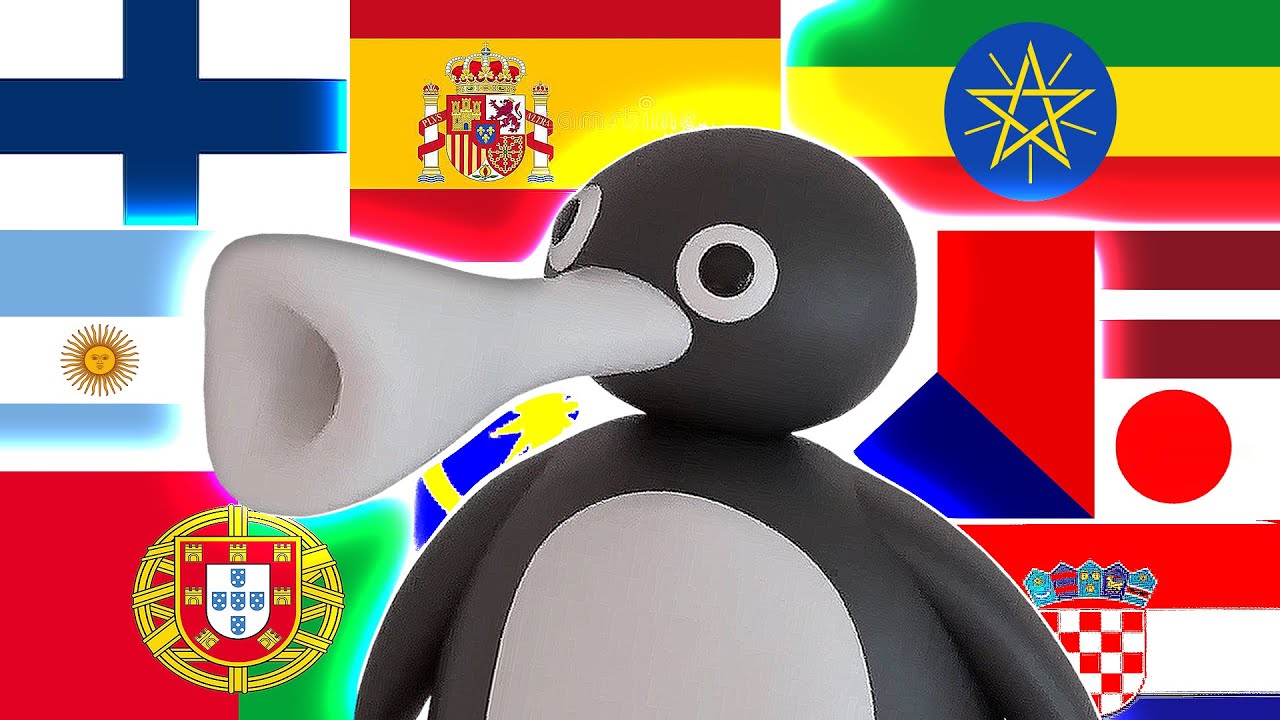 15 Best of Pingu says "Noot noot" in different languages - YouTube