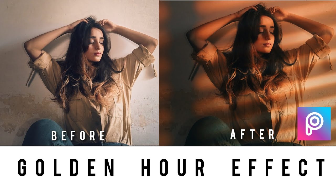 Golden Hour Effect | Window Shadow effect | Easy PicsArt Tutorials ...