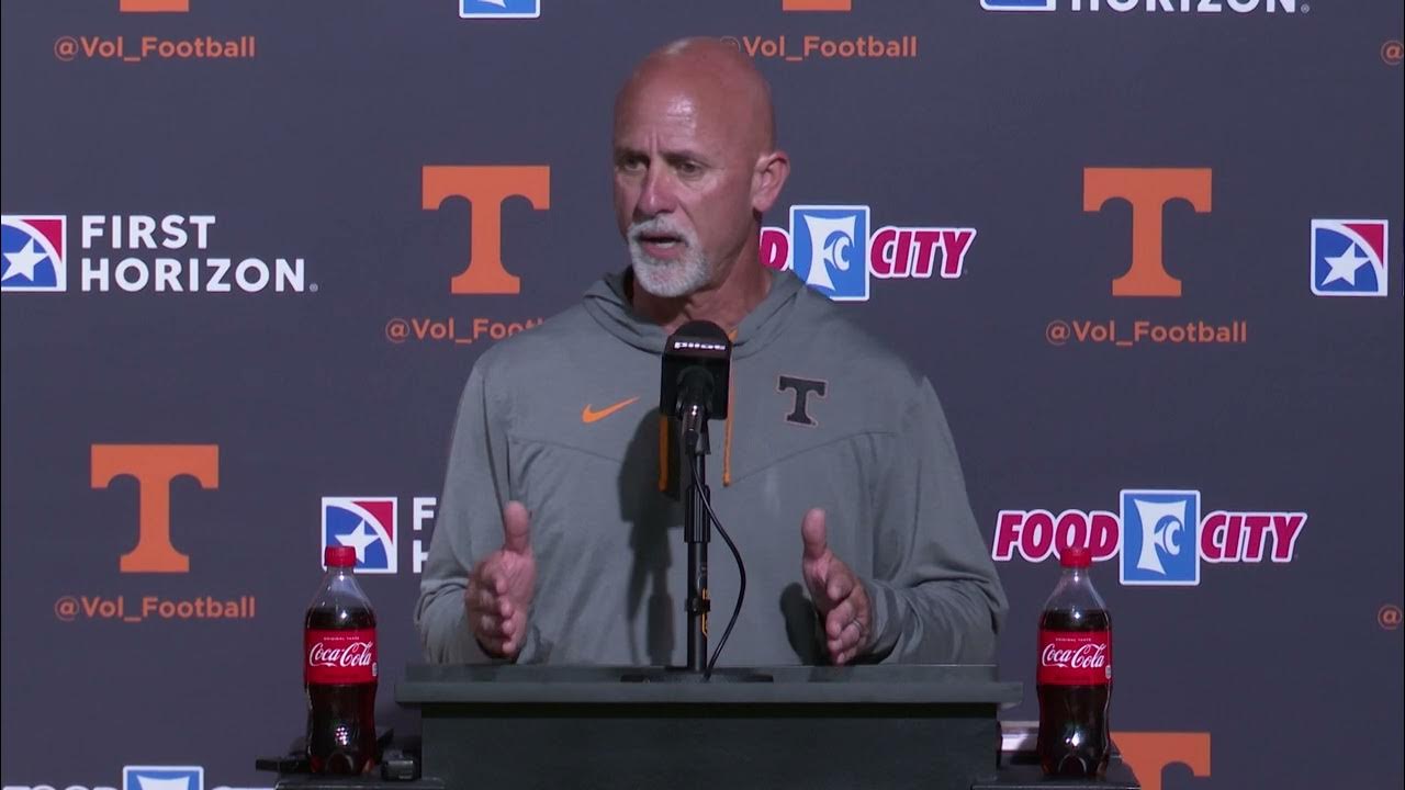 Vols DB coach Willie Martinez previews NC State | Tennessee Football - YouTube