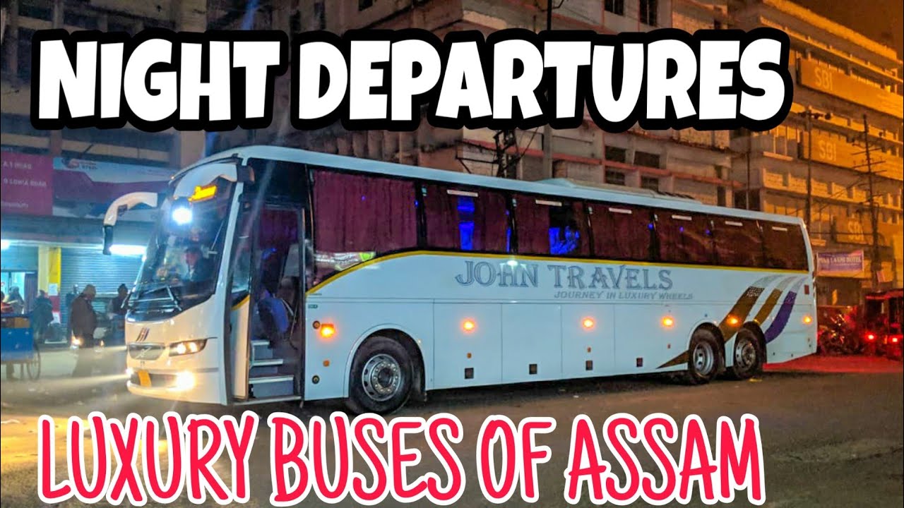NIGHT DEPARTURES OF LUXURY BUSES | Various Destinations | Night Buses ...