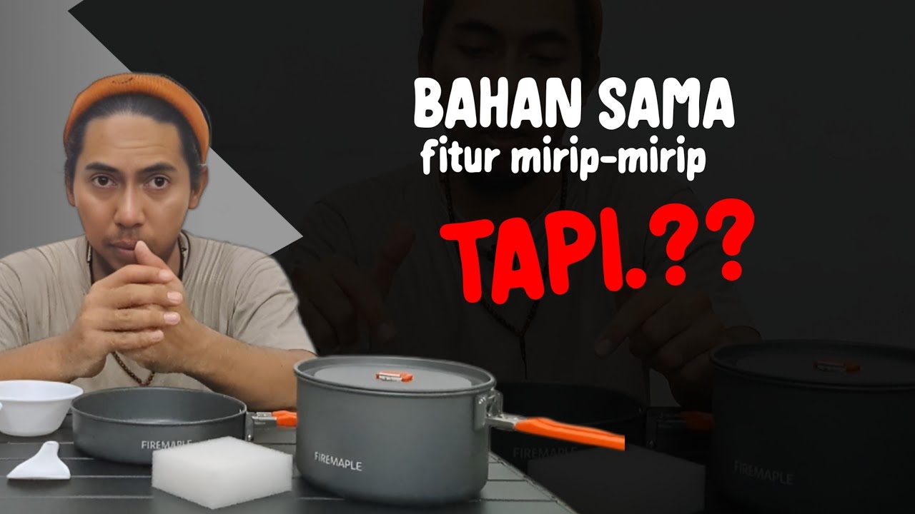 review Firemaple panci sultan🔥 nesting / panci gunung - YouTube