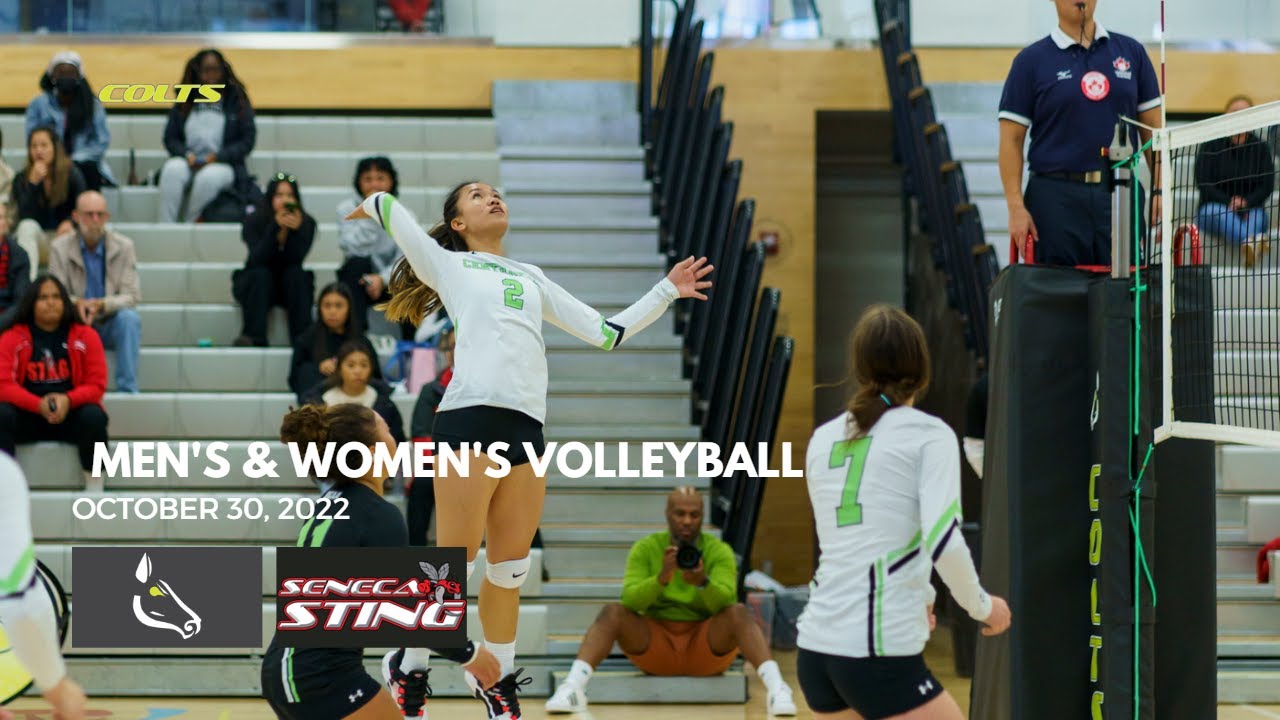 Colts Men's and Women's Volleyball Vs Seneca Sting (Oct 30,2022 ...