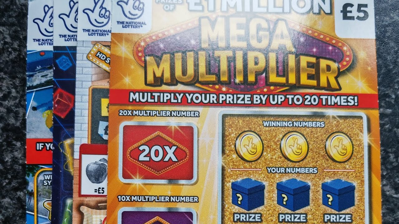 mix£5 scratch cards £20 in play - YouTube