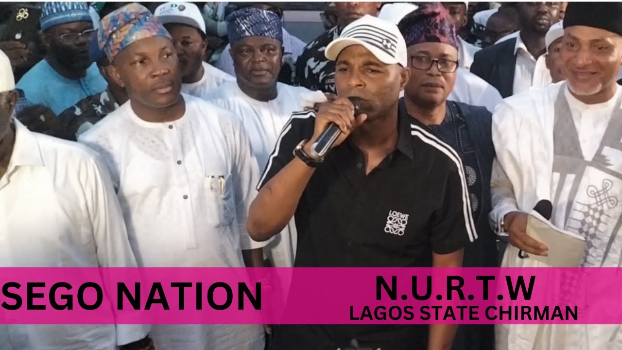 SEGO CAN NOT HIDE IS HAPPY FELLING AS A LAGOS STATE NUTRW CHAIRMAN AT ...