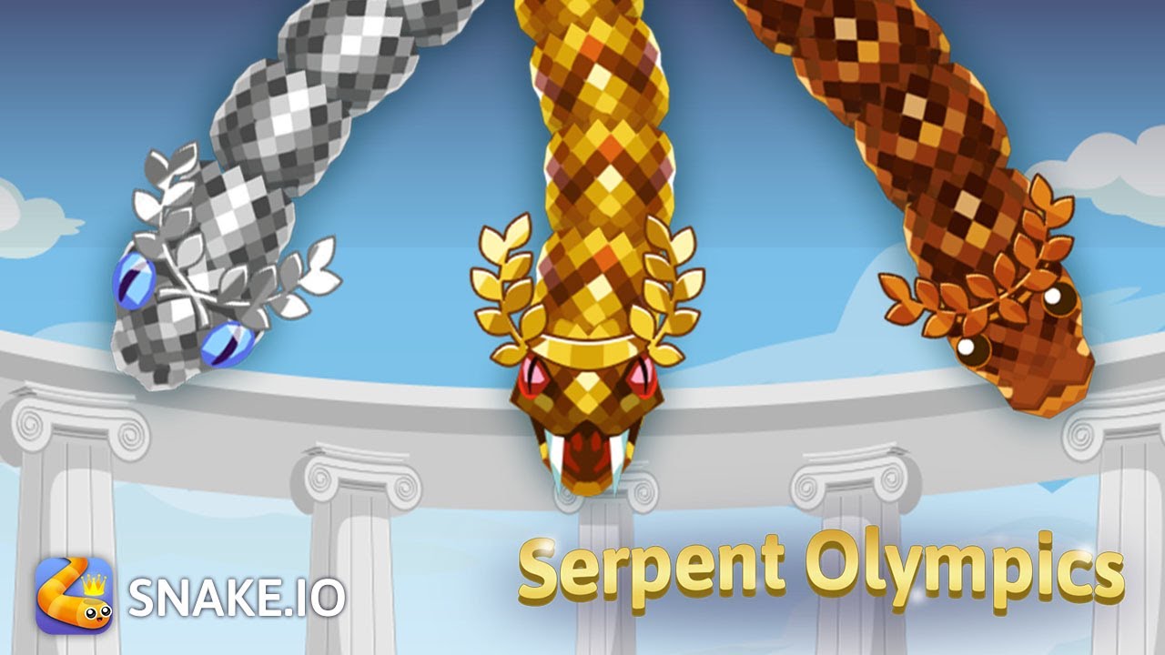Snake.io - Serpent Olympics Event Feature - YouTube