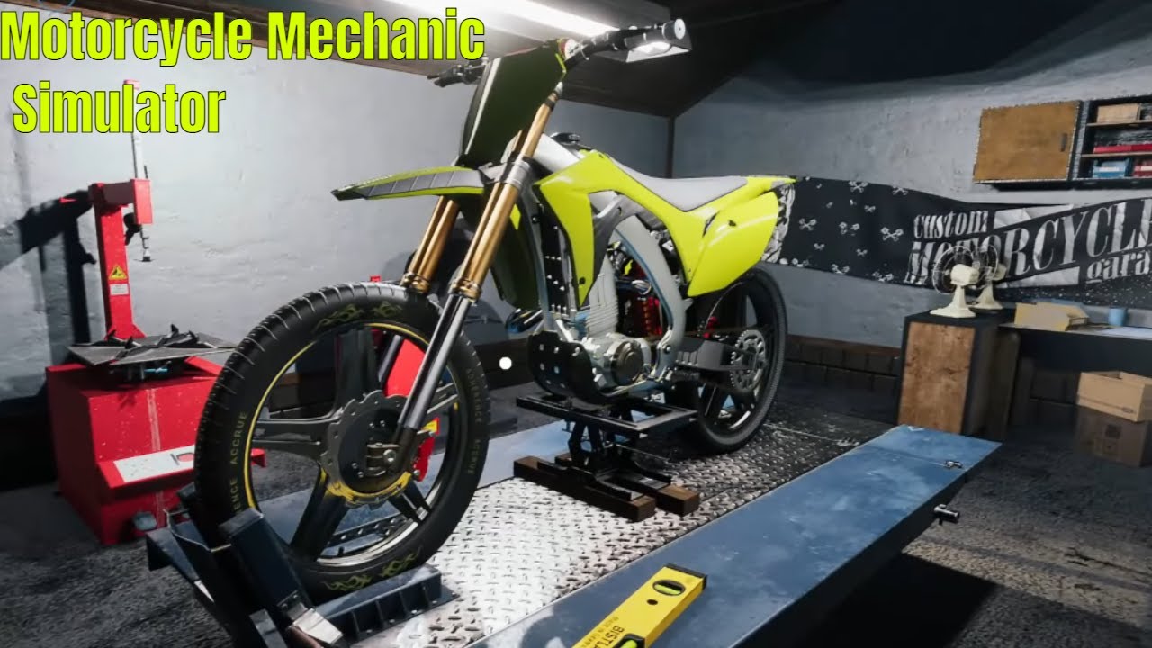 MOTORCYCLE MECHANIC SIMULATOR 2021 - RIPARIAMO UNA MOTOCROSS - GAMEPLAY ...