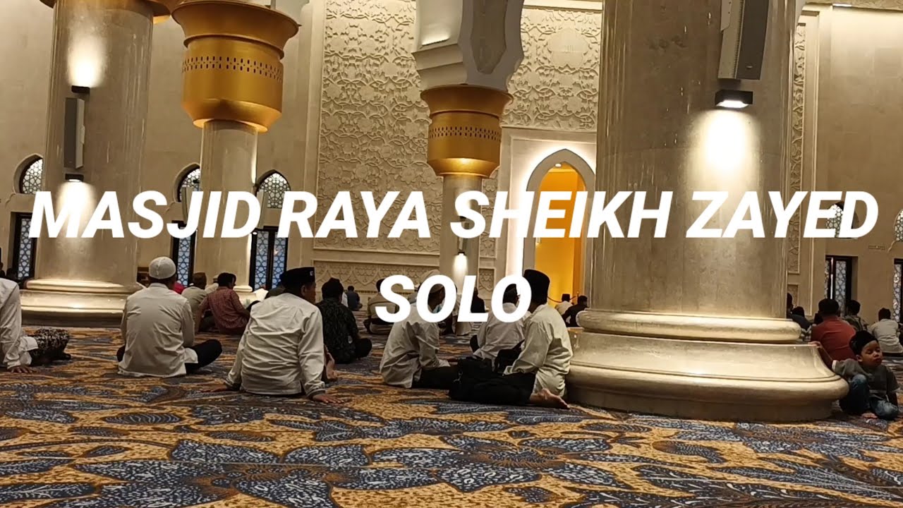 MENCARI ISTRI Di Masjid Raya Sheikh Zayed - YouTube