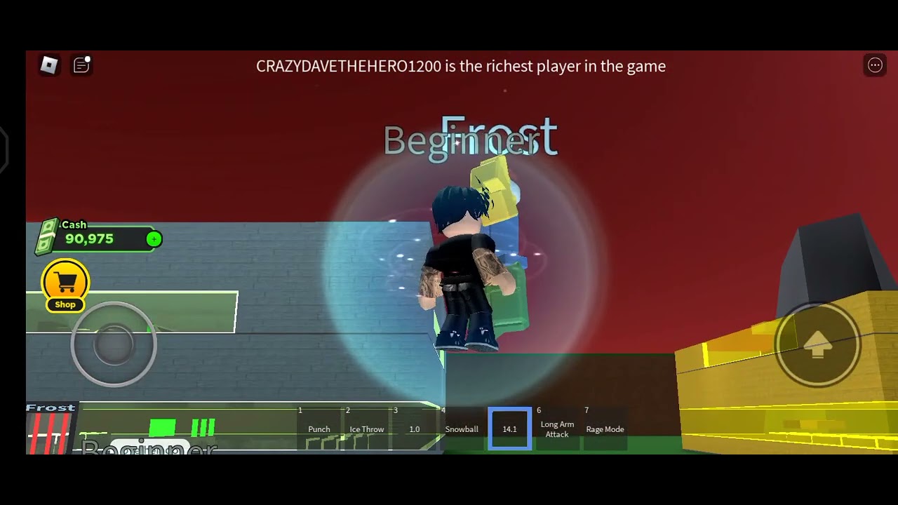New Power in Ultra Power Tycoon Frost #games #roblox #anime # ...