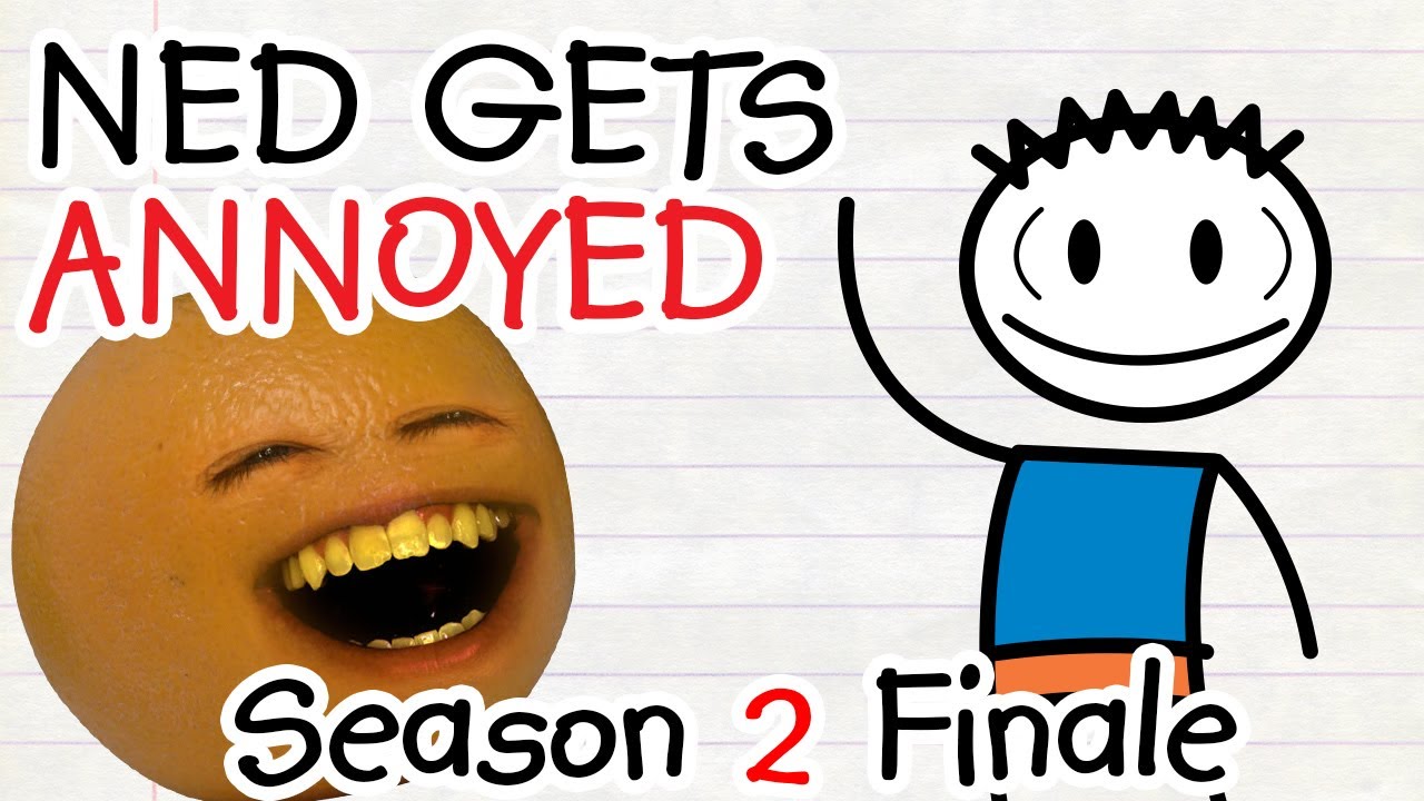 Misfortune Of Being Ned - Ned Meets The Annoying Orange - YouTube