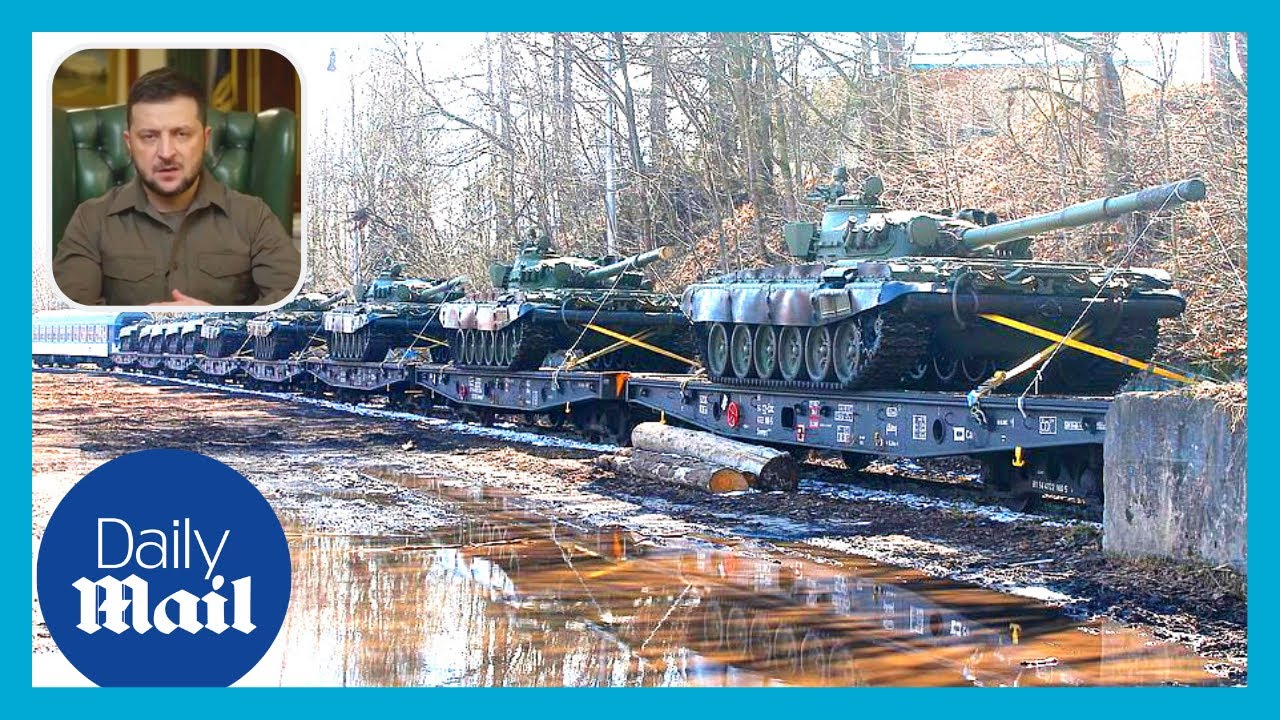 Ukraine sent tanks from Nato member Czech Republic after Zelensky ...