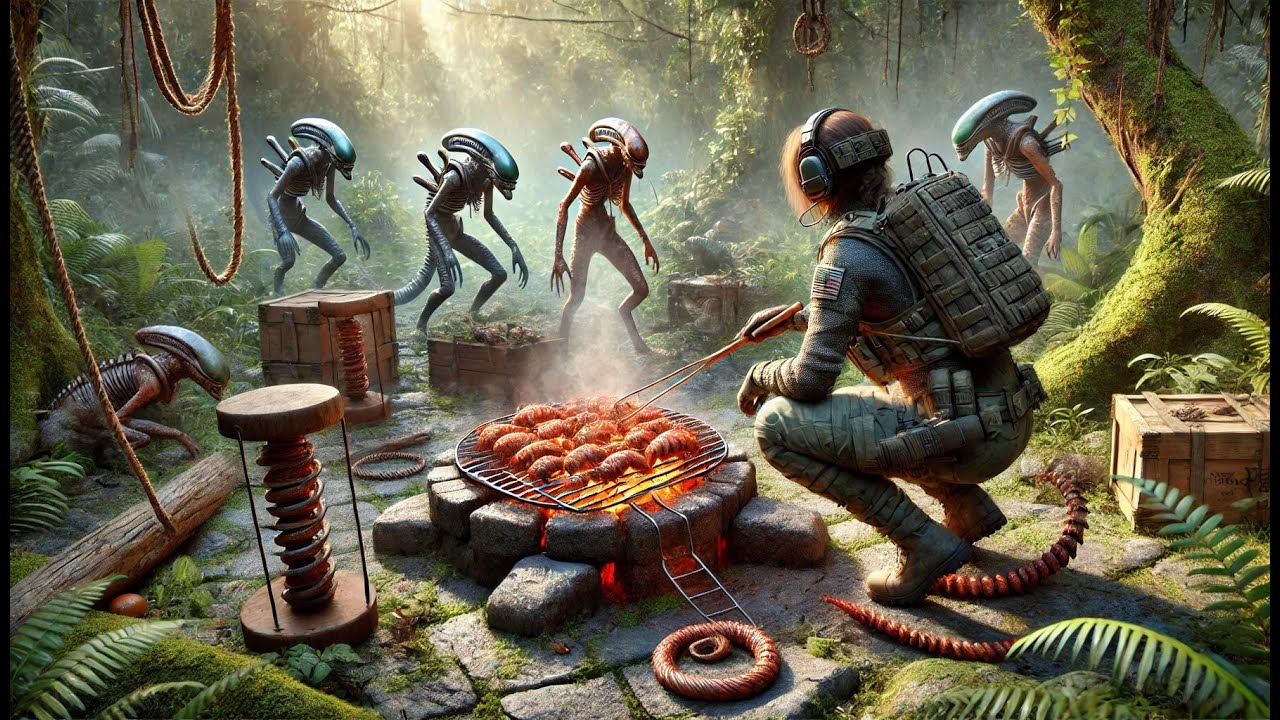 Squad Lost Meal Kits — Human Set Traps, Cooked Fresh Meat, & Built an ...
