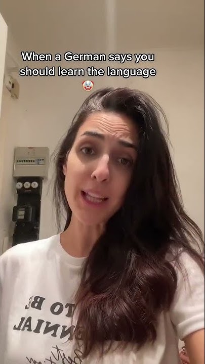 When a German says you should learn the the language - Isn’t that what ...