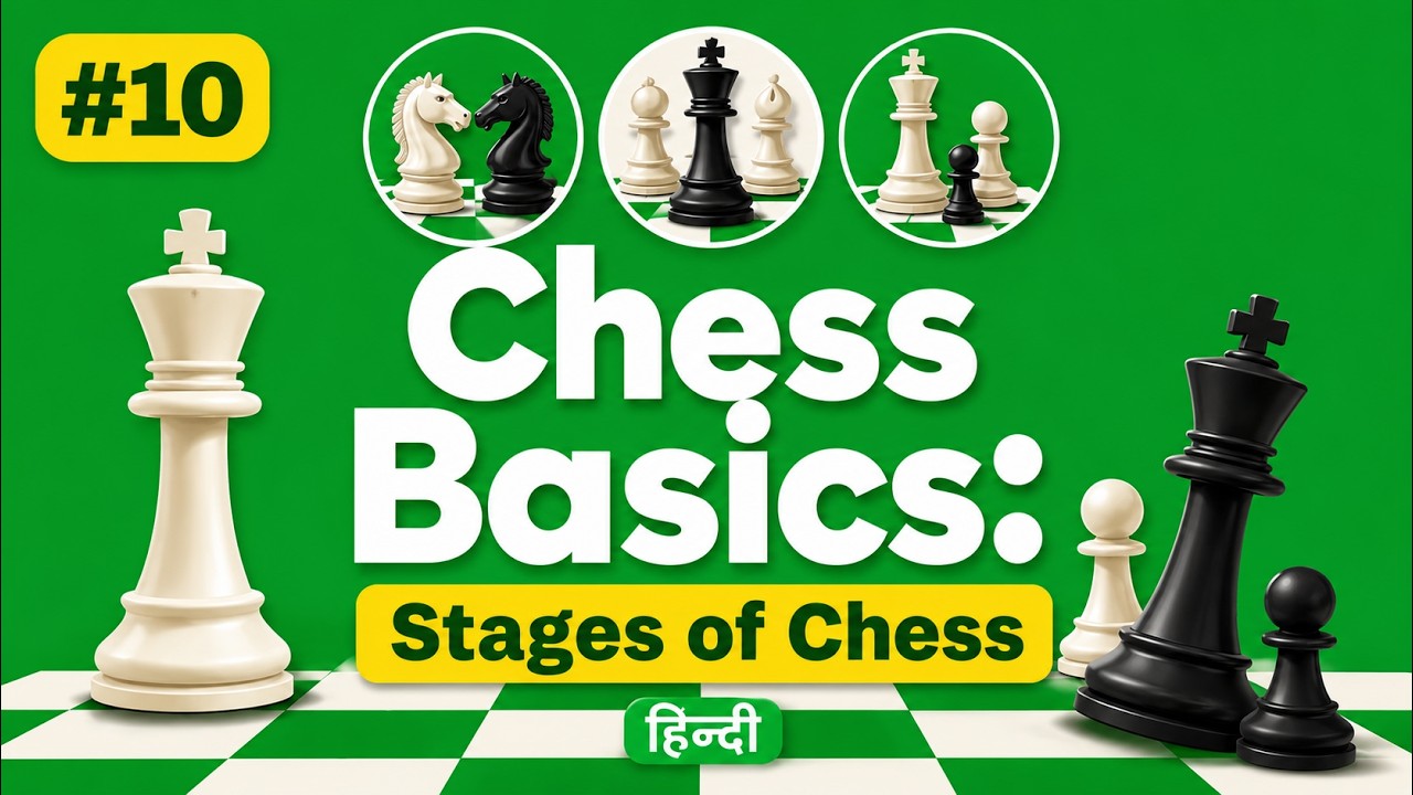 Episode 10: Stages of Chess | Opening, Middlegame & Endgame Explained ...