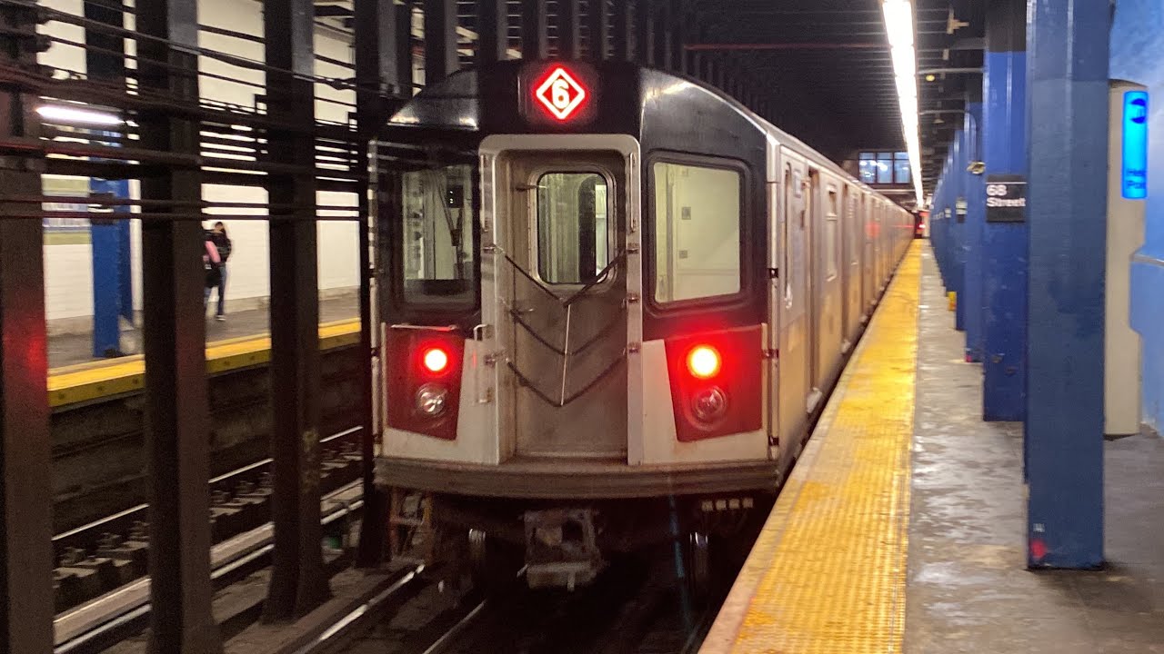 [RARE] MTA NYCT: Brooklyn Bridge City Hall bound R142A (6) Train at ...