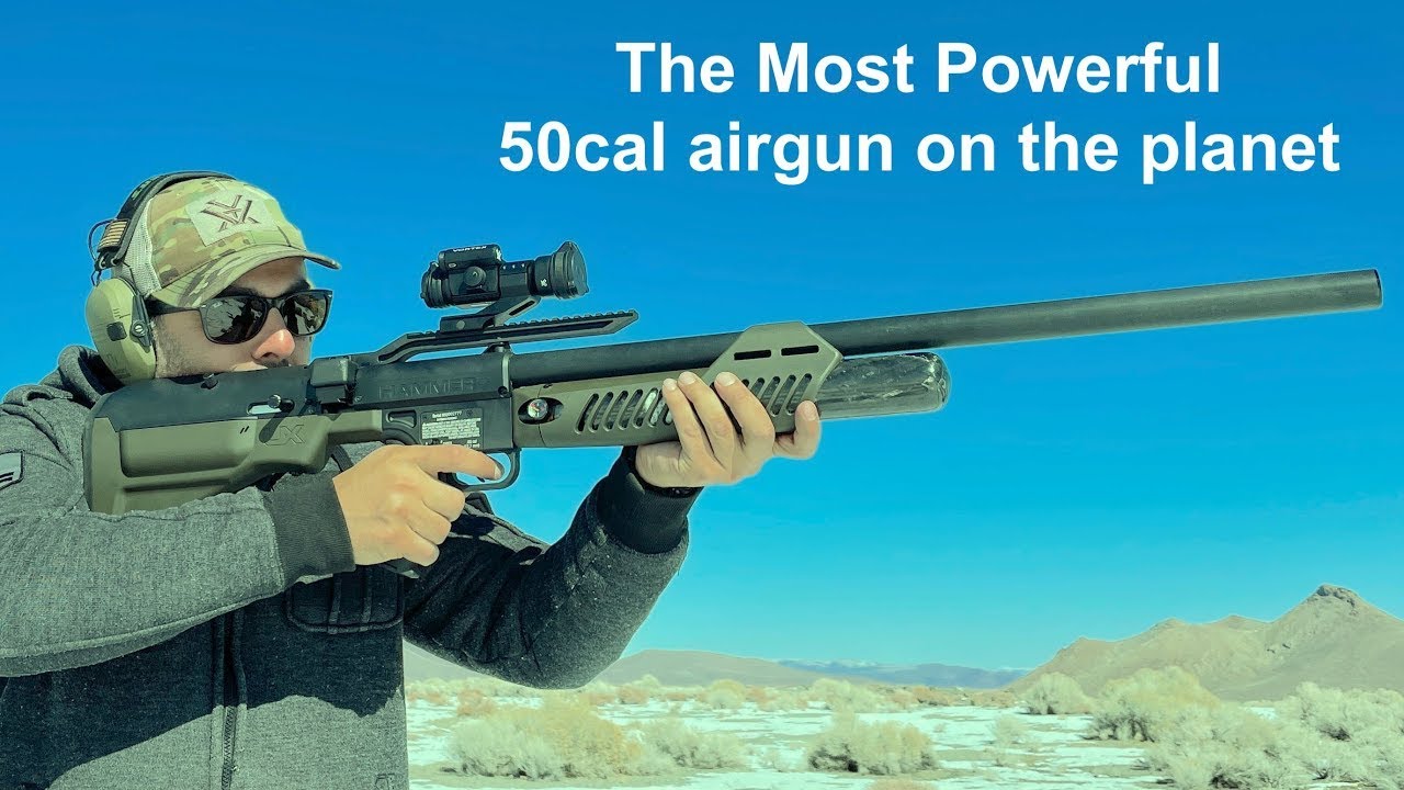 THE Most powerful production 50cal AirGun on the planet. - YouTube