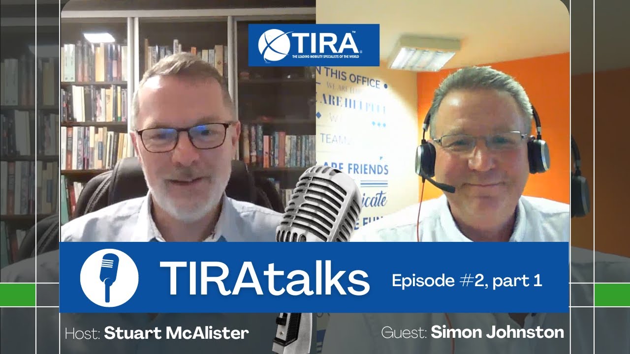 TIRAtalks Episode #2, part 1: Interview with Simon Johnston - YouTube