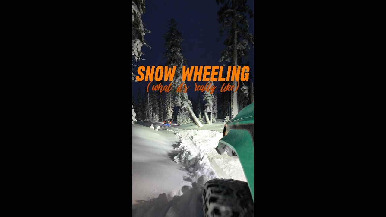 Snow Wheeling with Dissent Off-Road - YouTube