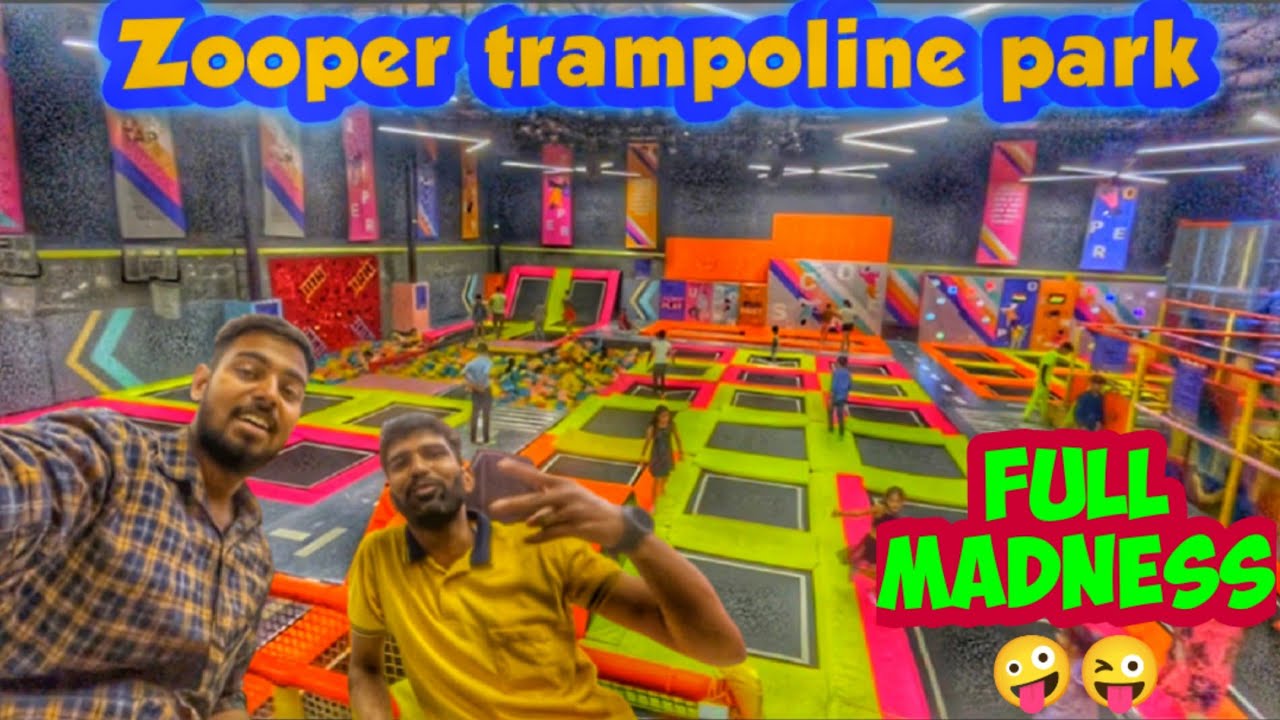Zooper the trampoline park || adventure zone & soft play zone - YouTube