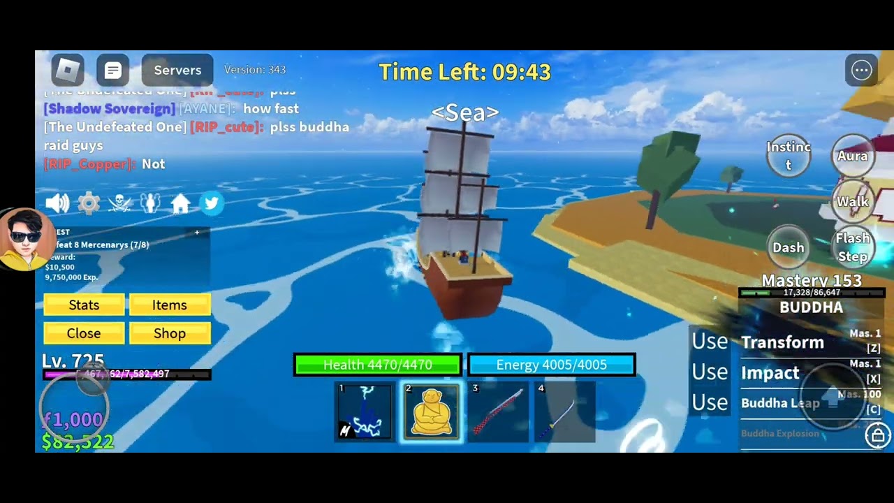 Buddha raid with Friends (without @Lazr27466 ) | Blox fruit - YouTube